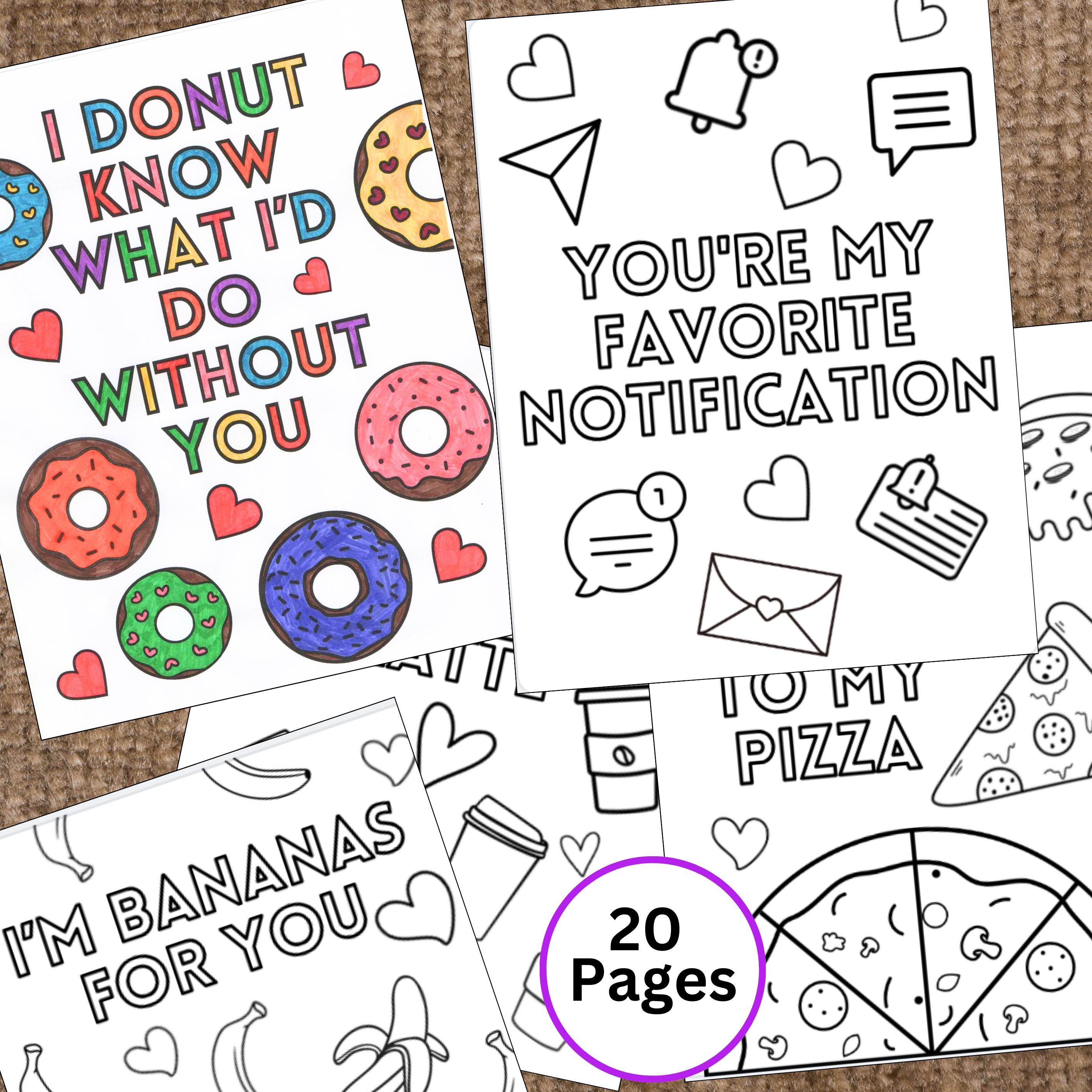 Love Coloring Pages, Valentines Coloring Sheet, Valentine's Day ...