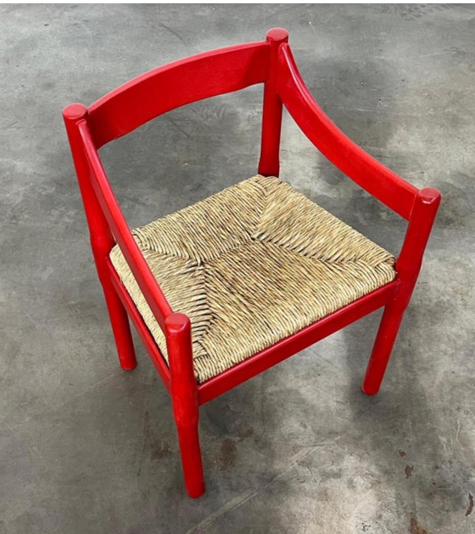 Vico Magistretti C1960s Carimate Carver Chairs Newly Refurbished in ...