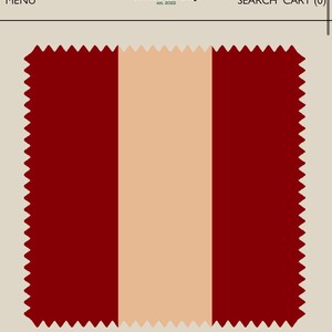 Colours of Arley Striped Cushion: Handmade Designer Pillow, Custom ...