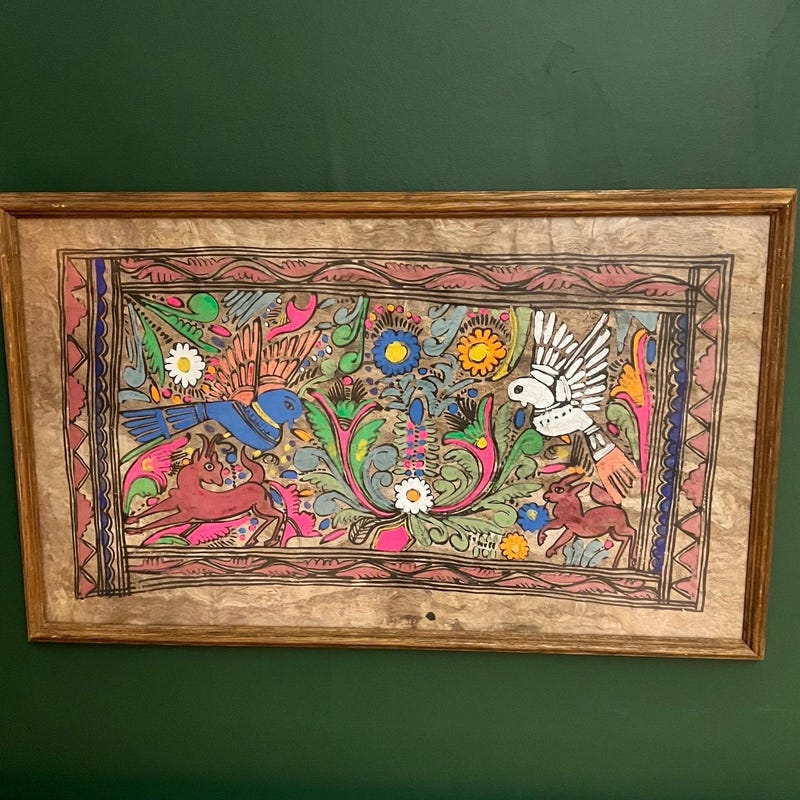 Amate Bark Painting - Etsy