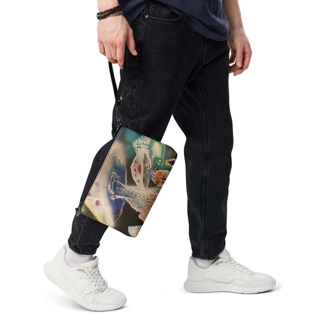 Pickle Rick Graffiti Mushroom Crossbody Bag - Etsy