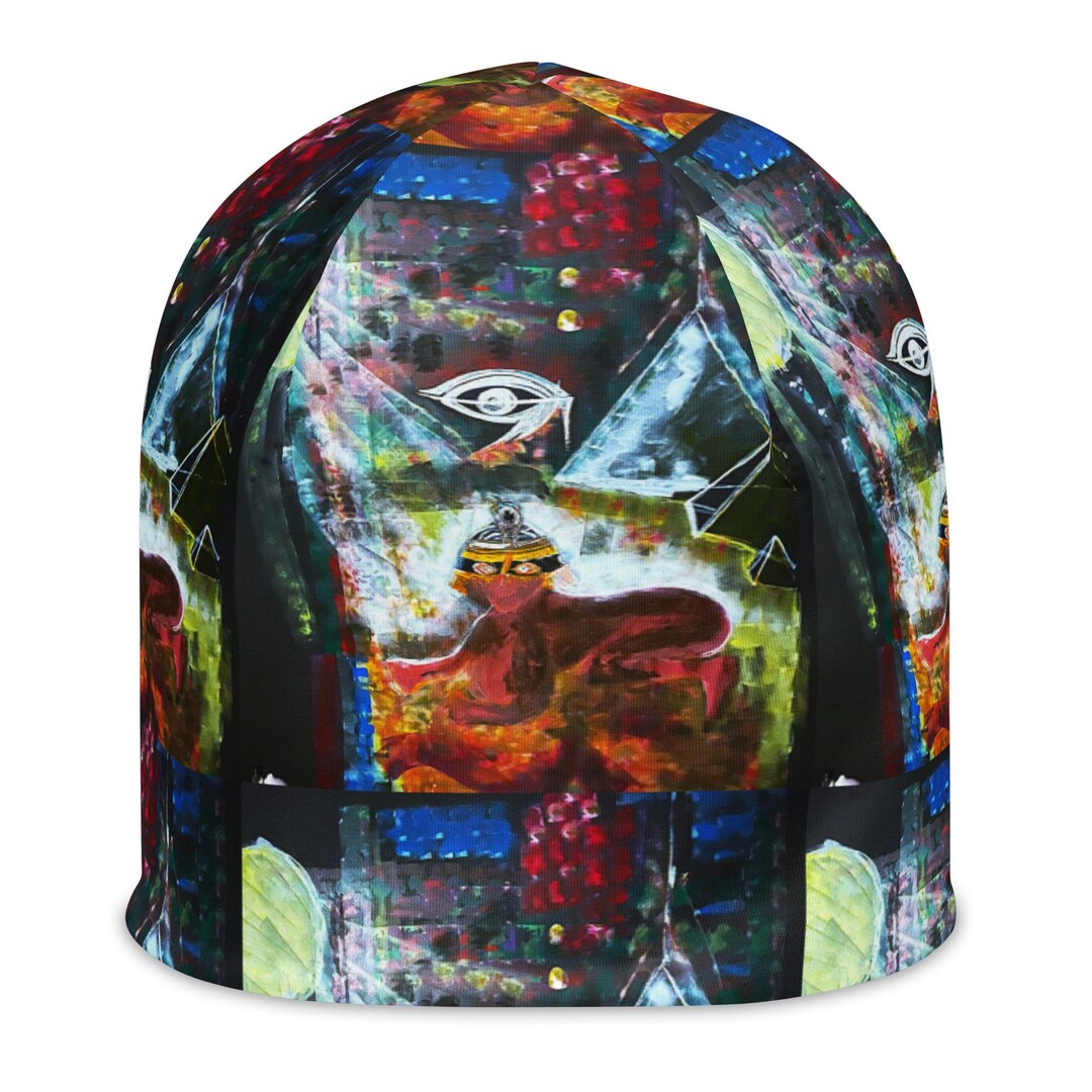 Sphinx Graffiti Eye of Horus All-over Print Beanie - Etsy