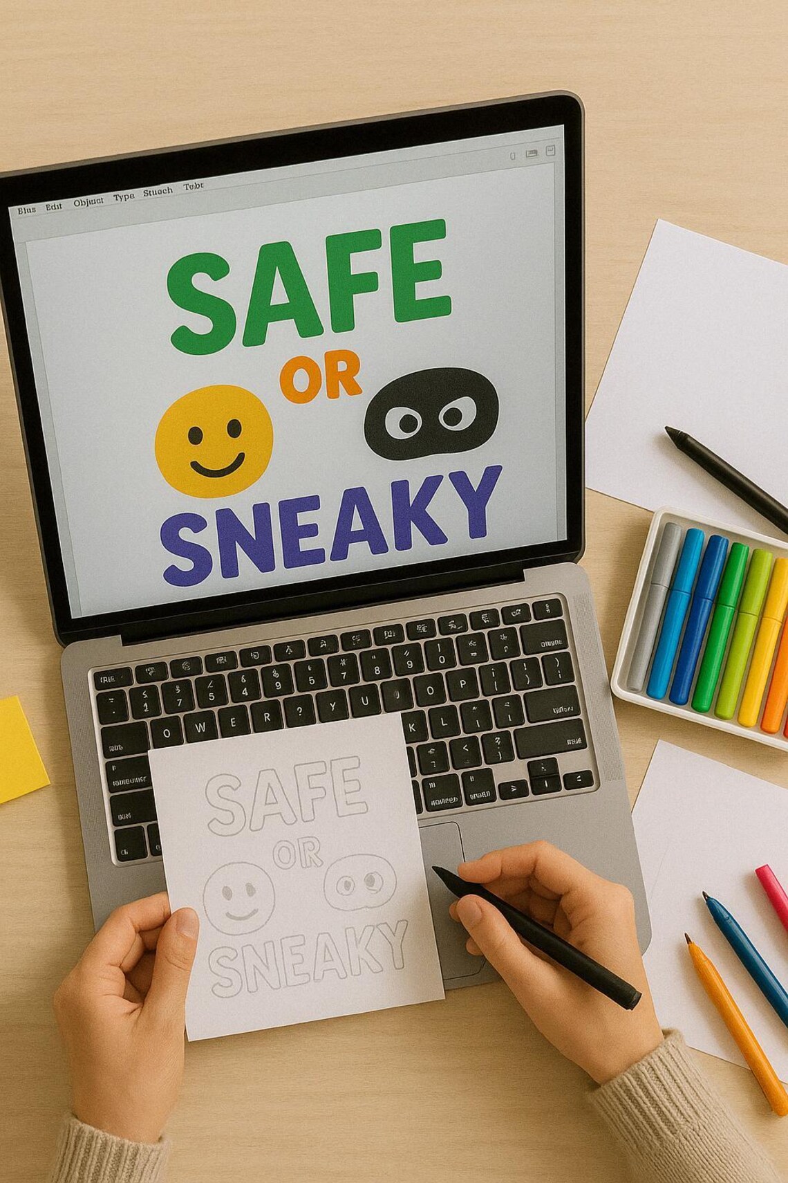 Safe or Sneaky? Printable Safety Game | Teach Online and Real-life ...