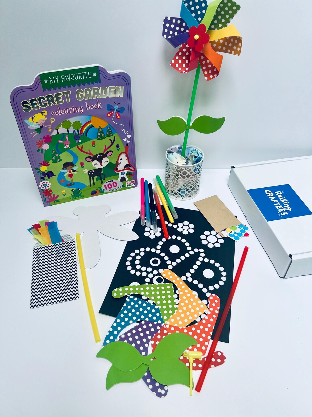 In the Garden Everything Craft Pack for Children 3 Themed Crafts - Etsy