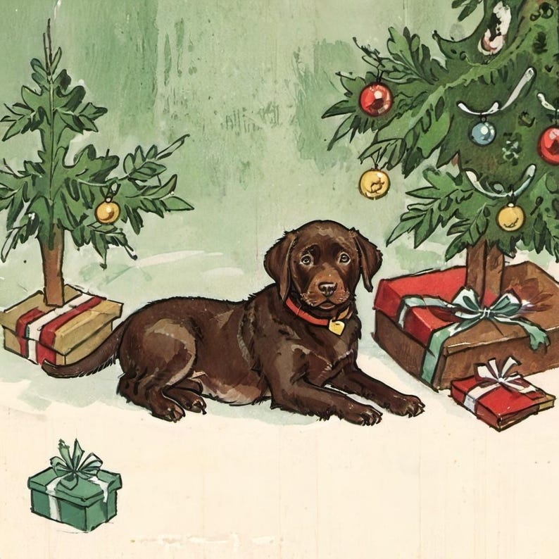 Cozy Vintage Christmas Scenes Bundle | Digital Download | Holiday ...