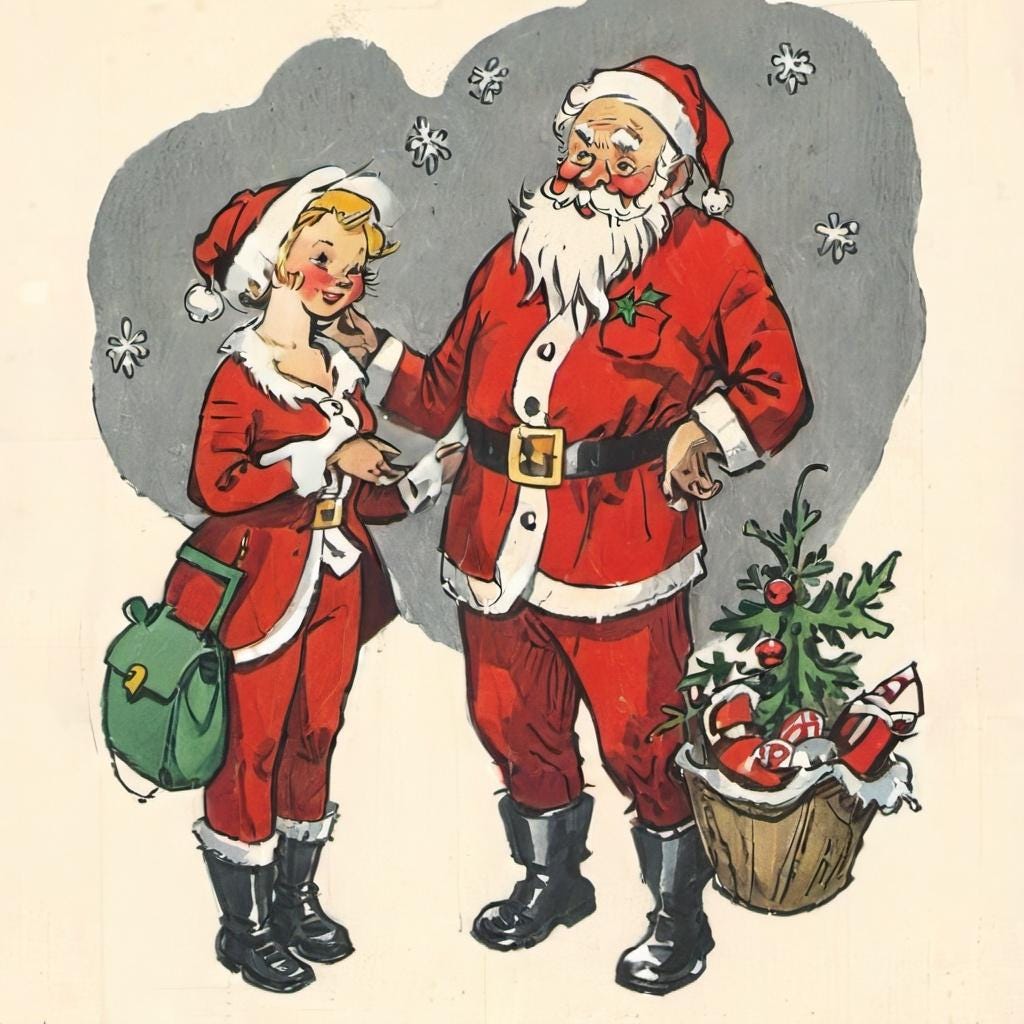 Cozy Vintage Christmas Scenes Bundle | Digital Download | Holiday ...