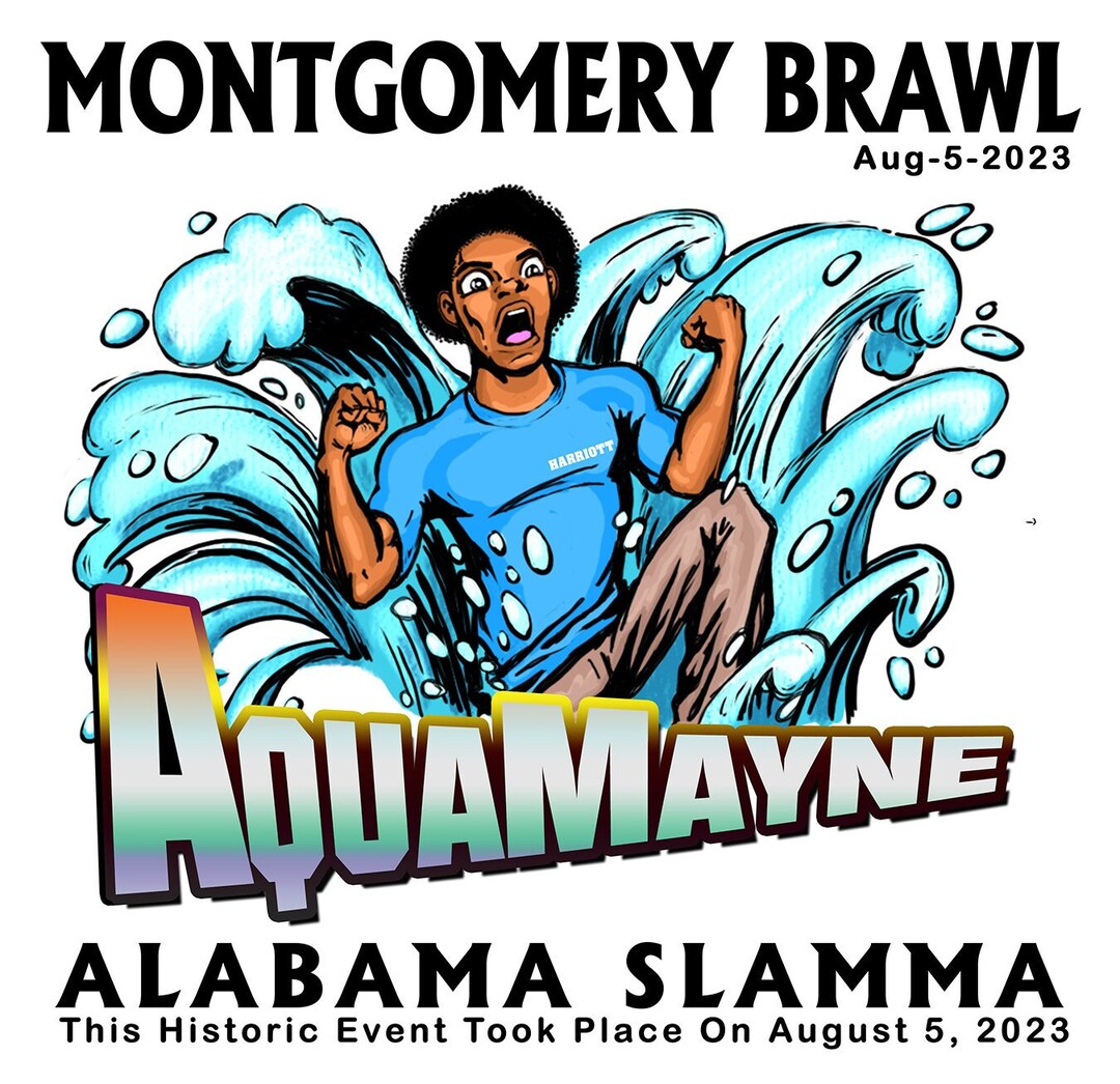 DELUXE Aquamayne Poster Montgomery Alabama Dock Hero-montgomery Brawl ...