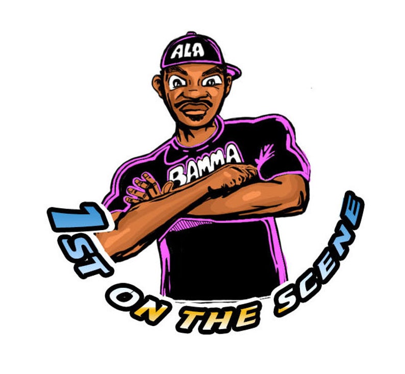 Montgomery Brawl Hero Stickers Dock Heroes Alabama Slamma - Etsy