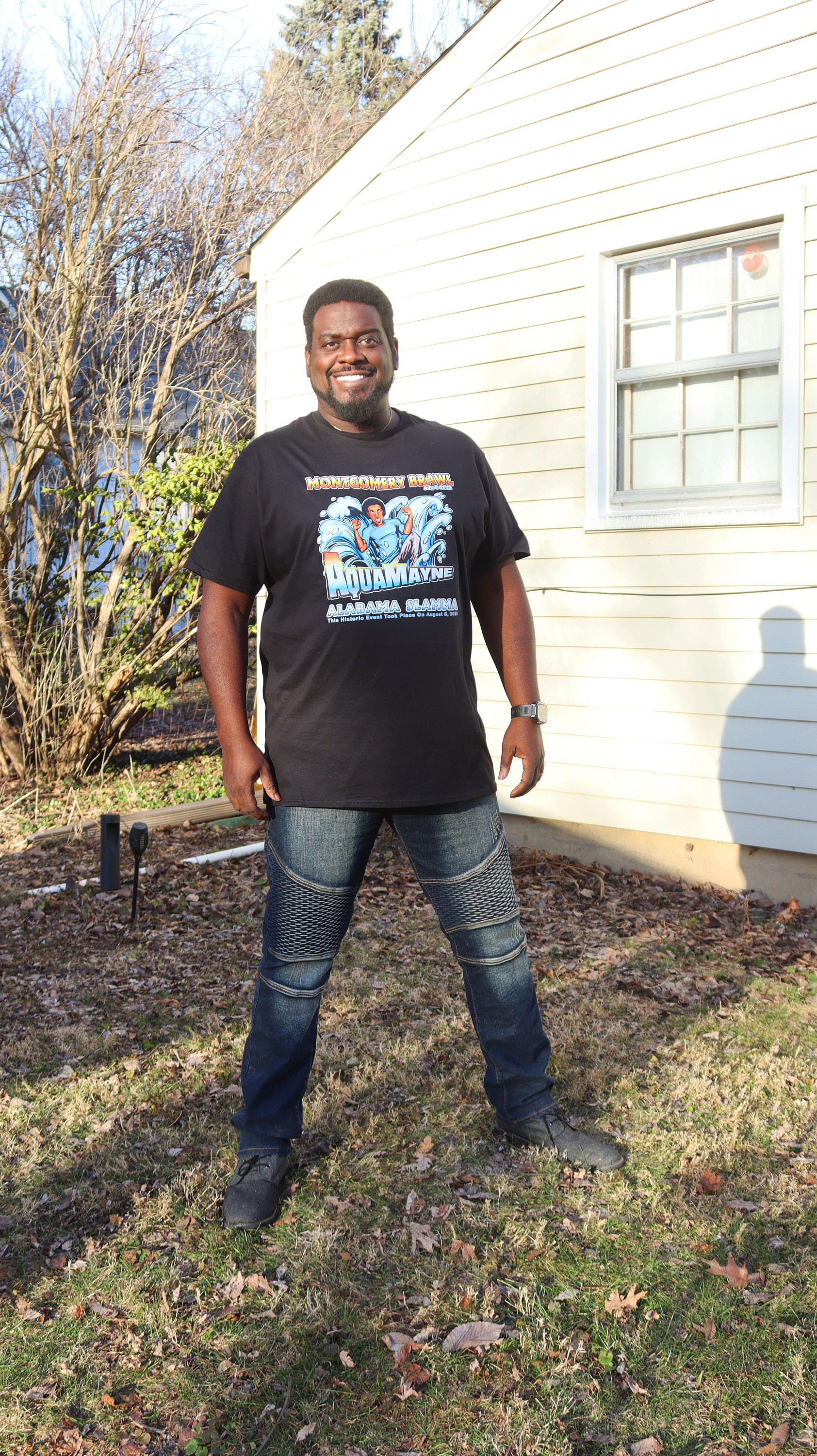 DELUXE Montgomery Alabama Dock Hero T-shirt-montgomery Brawl / Alabama ...