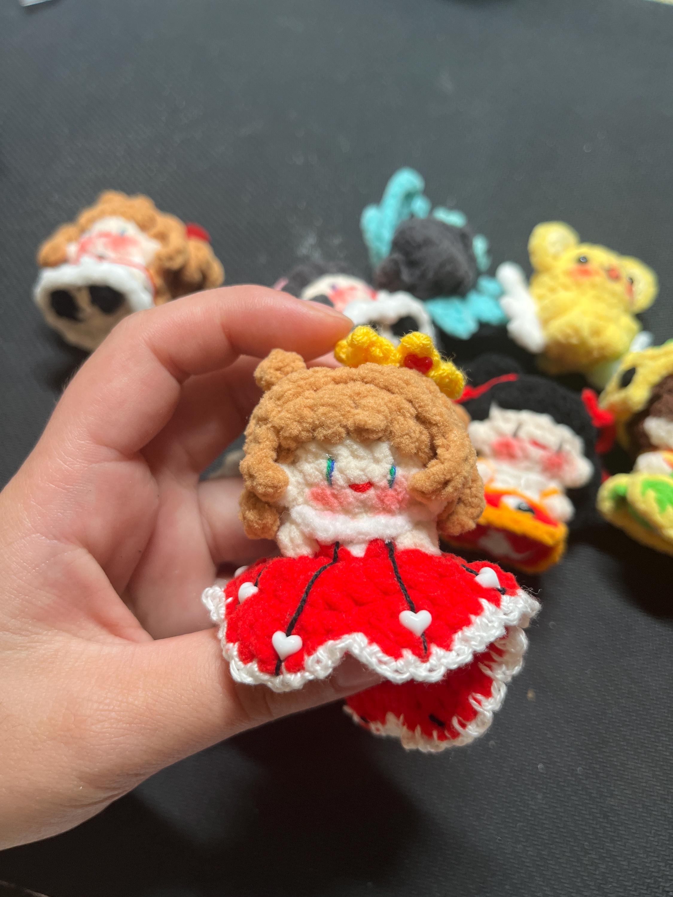 Handmade Crochet Amigurumi Cardcaptor Sakura Keychains/ Toys / Home ...