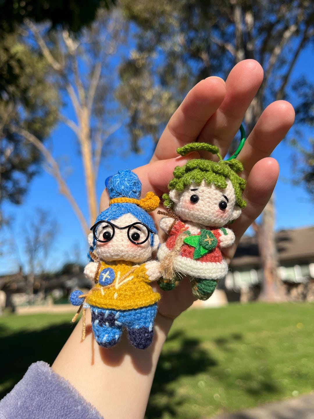 Handmade Crochet Amigurumi It Takes Two Mini Couple Cody & May ...