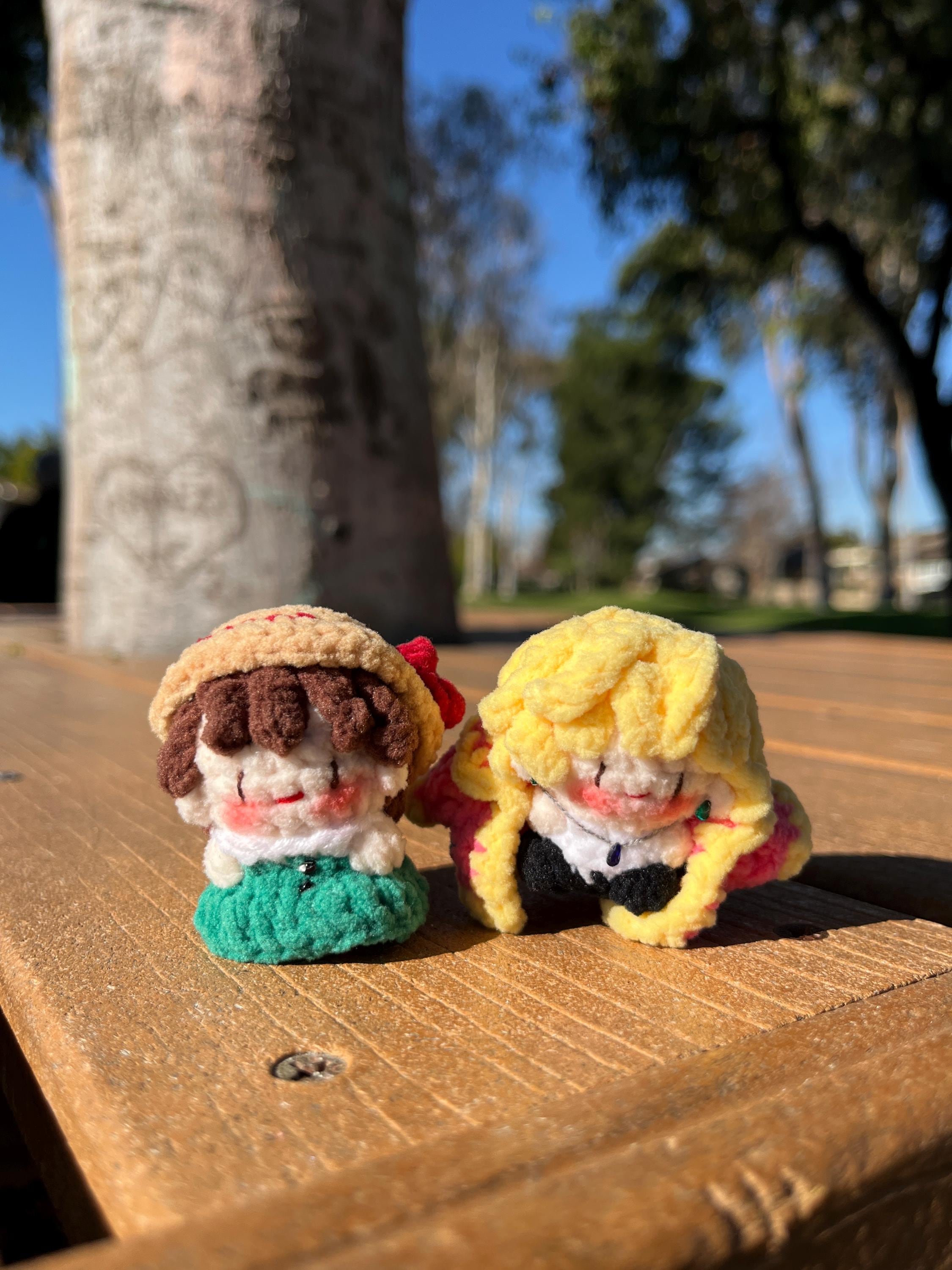 Handmade Crochet Amigurumi Howl’s Moving Castle Keychains / Toys / Home ...