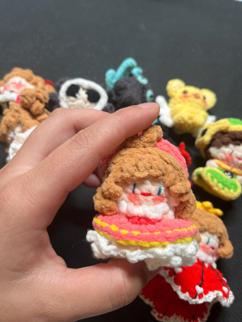 Handmade Crochet Amigurumi Cardcaptor Sakura Keychains/ Toys / Home ...