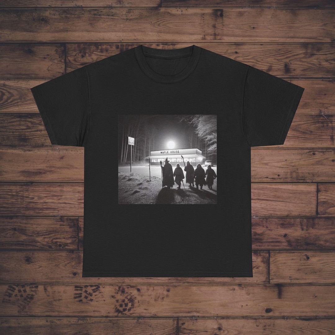 Waffle House Shirt, Lord of the Rings Tee, Unisex Cotton Tee, Wizard ...
