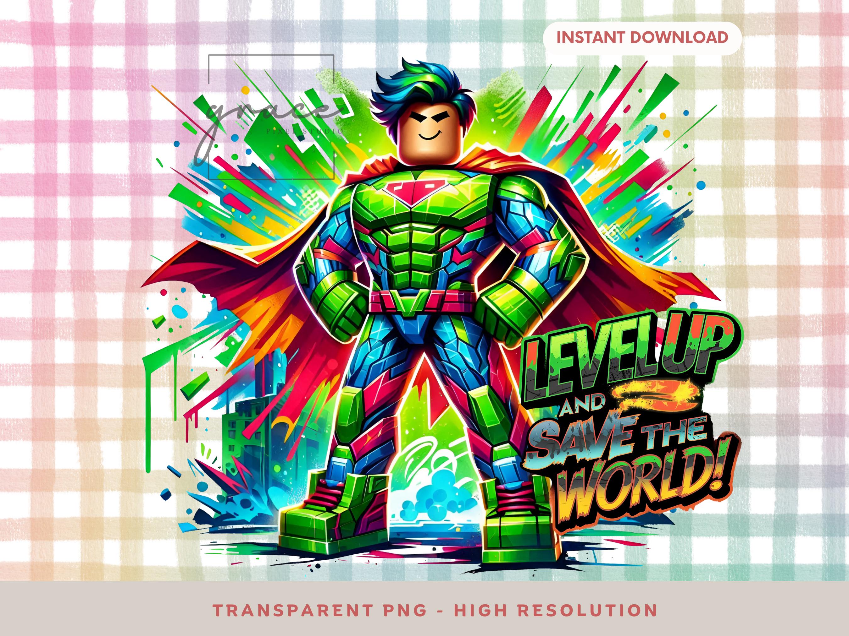 Gaming Png Super Hero Graffiti-style Gaming Character Prints Png Unique ...