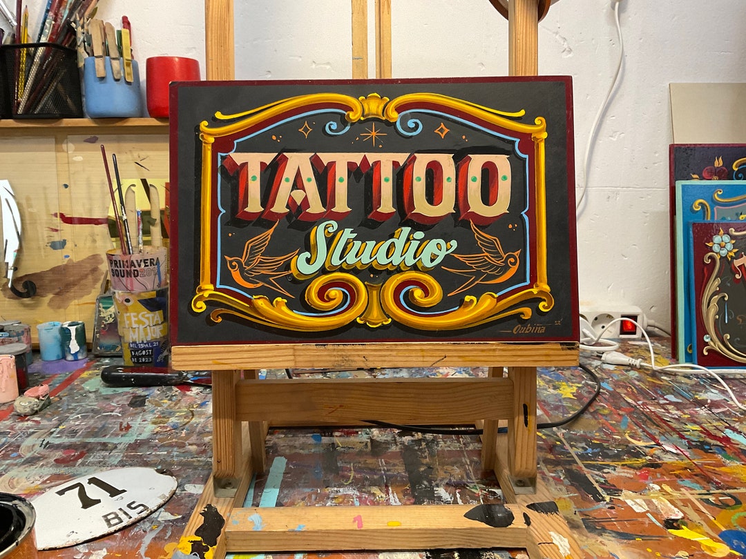Fileteado Porteño *TATTOO STUDIO* (original Designed and Hand Painted ...