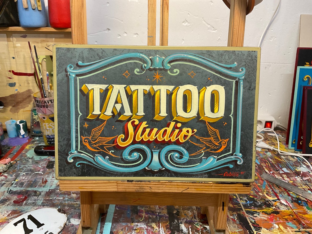 Fileteado Porteño *TATTOO STUDIO* (original Designed and Hand Painted ...