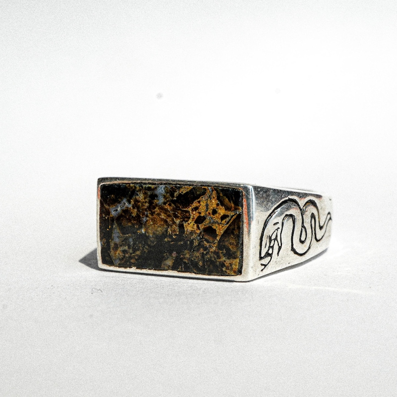 Precious Stone Rings Men - Etsy