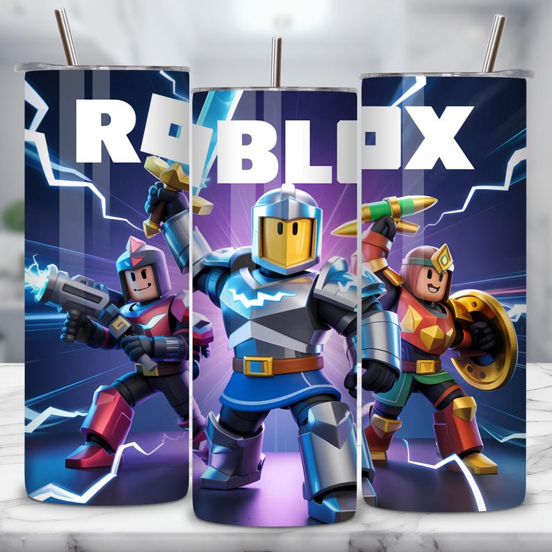 Roblox Tumbler Wrap: 20oz Straight Gaming Design (digital Download) - Etsy