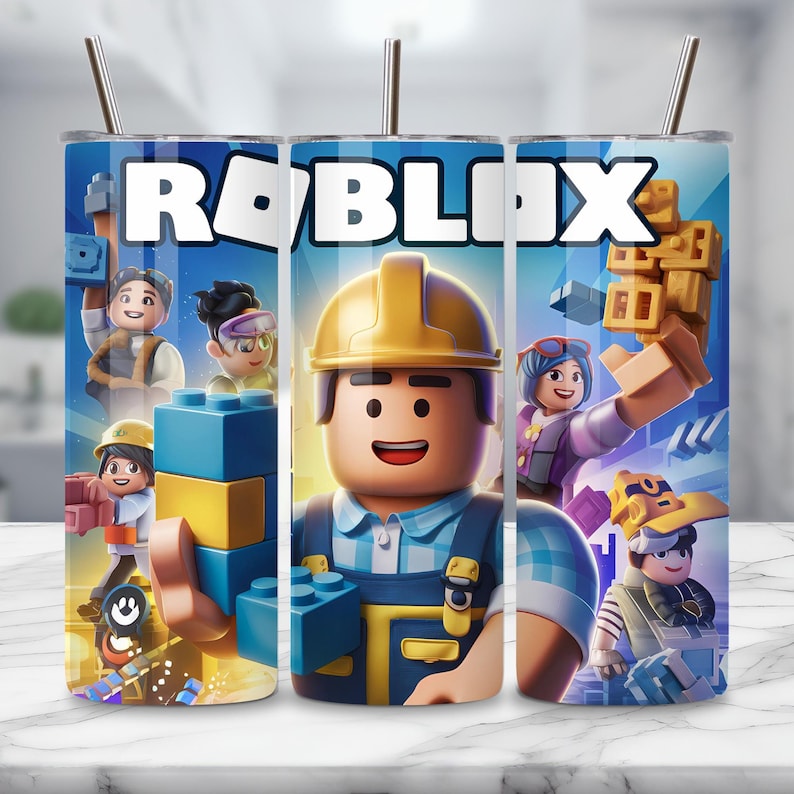 Roblox Tumbler Wrap PNG: 20oz Skinny Sublimation (digital Download) - Etsy
