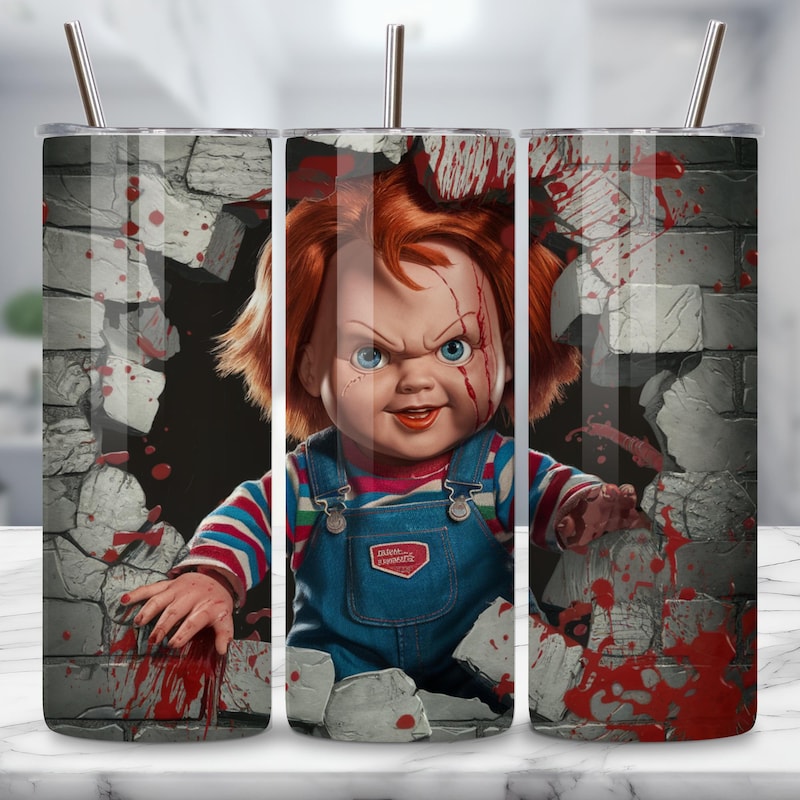 Tumbler Chucky Design - Etsy