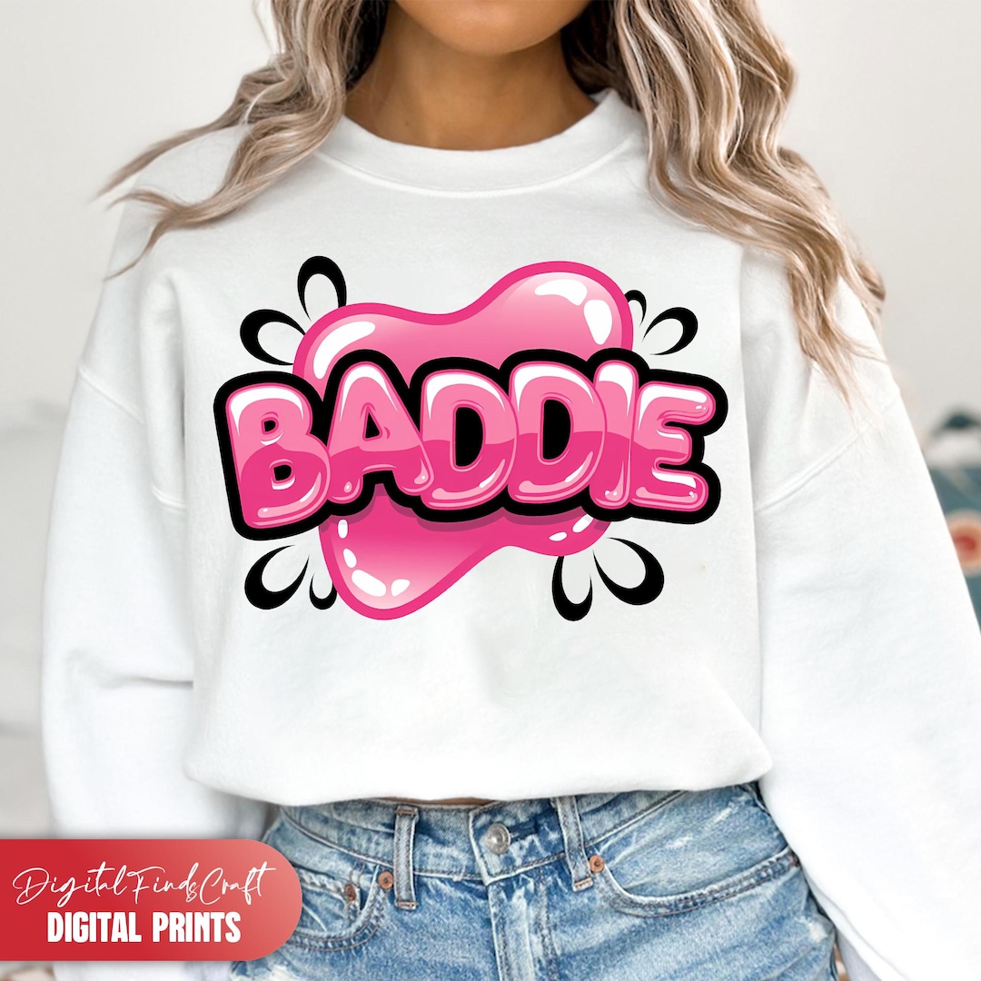 Baddie PNG Bundle | Pink Glow Digital Design | Trendy Baddie Aesthetic ...