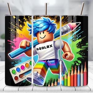 Roblox Tumbler Wrap PNG: 20oz Skinny Sublimation (digital Download) - Etsy