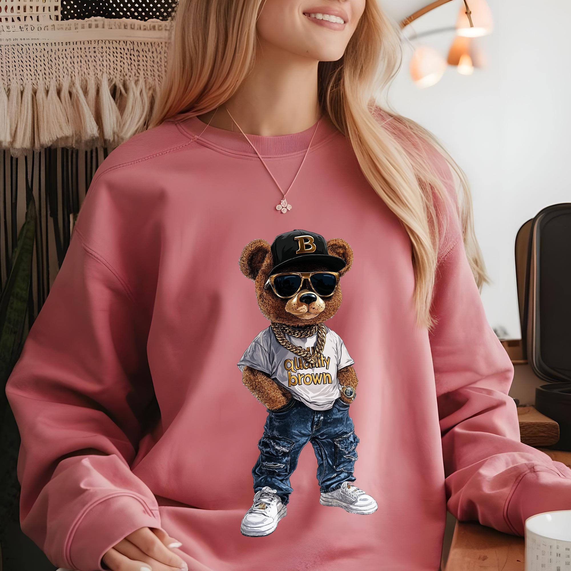 Gangster Bear Png Teddy Bear PNG Rapper Cartoon Bear Graffiti Boss Bear ...