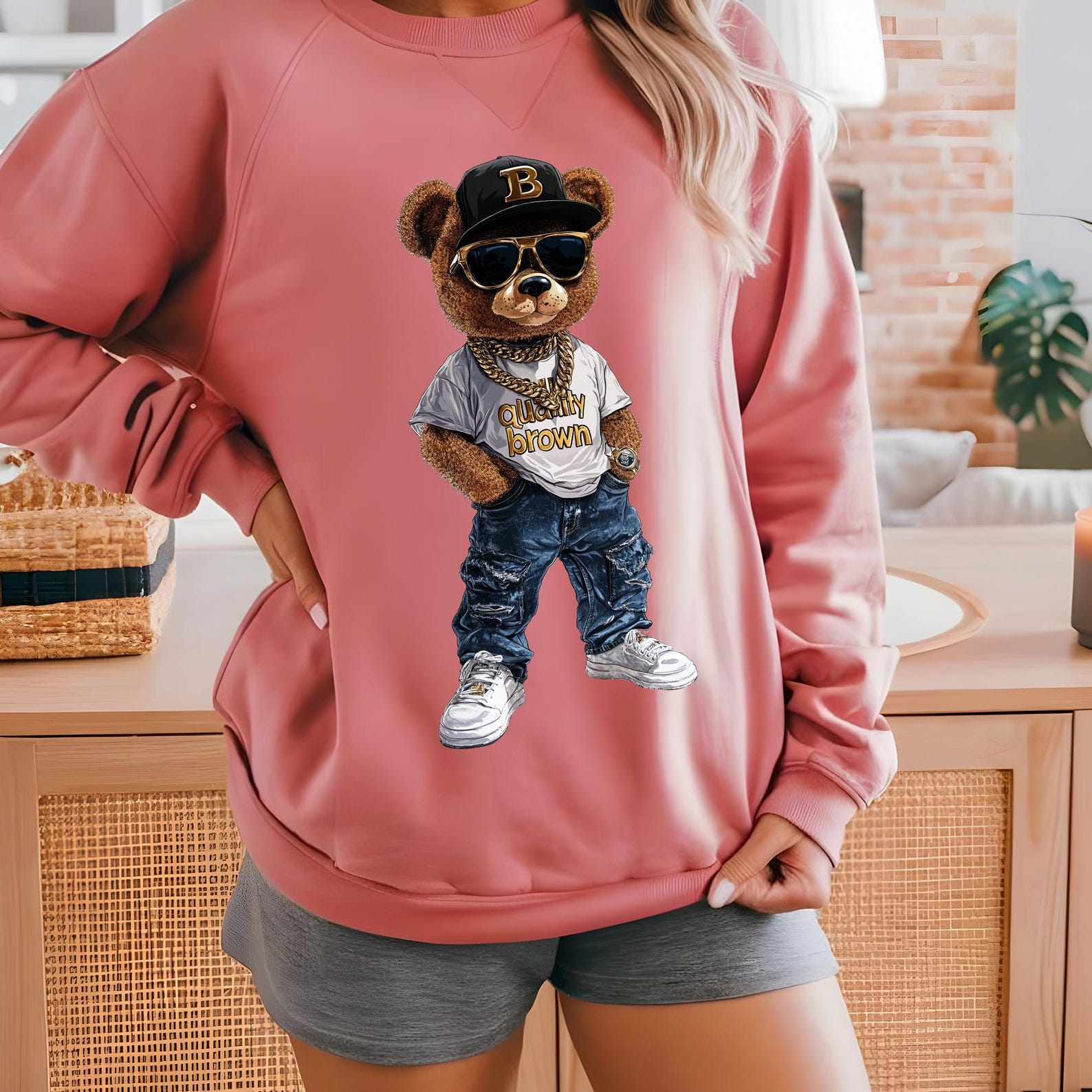 Gangster Bear Png | Teddy Bear PNG | Rapper Cartoon Bear Graffiti ...