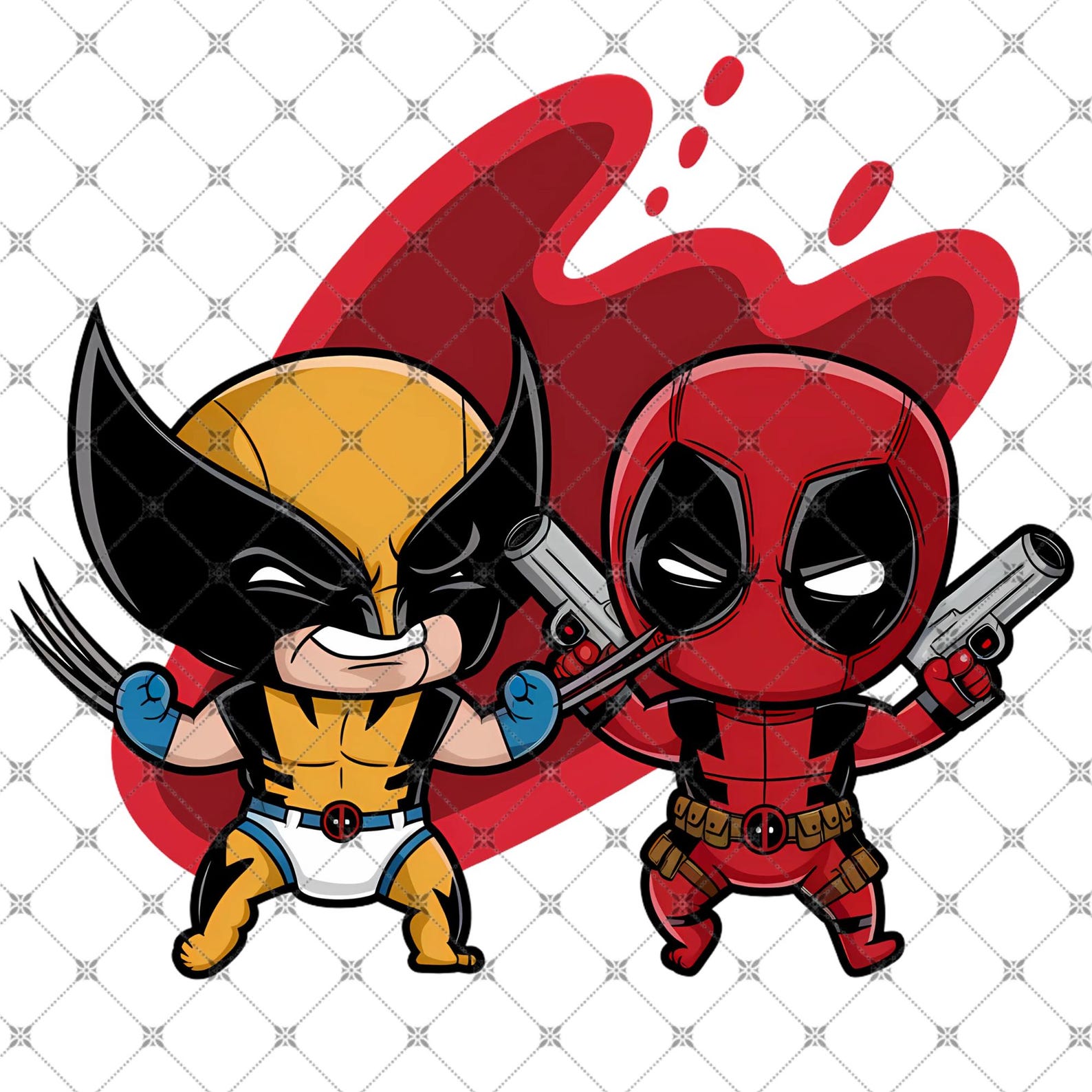 Bundle of 20+ Deadpool & Wolverine Png's | Deadpool Png | Wolverine Png ...