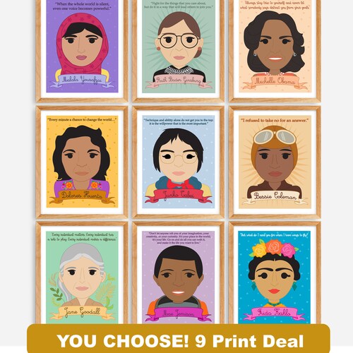 Katherine Johnson Women in History Print/poster unframed - Etsy