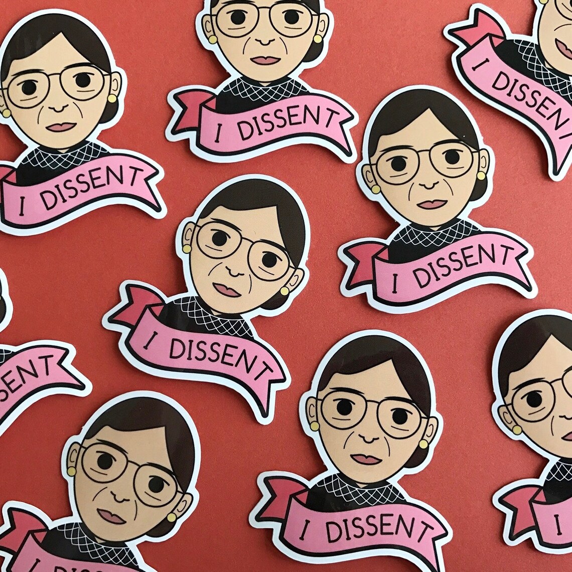Free Shipping I Dissent RBG Ruth Bader Ginsburg Feminist - Etsy