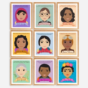 Sheroes Collection: Katherine Johnson 8x10 Art Print, Famous Women in ...