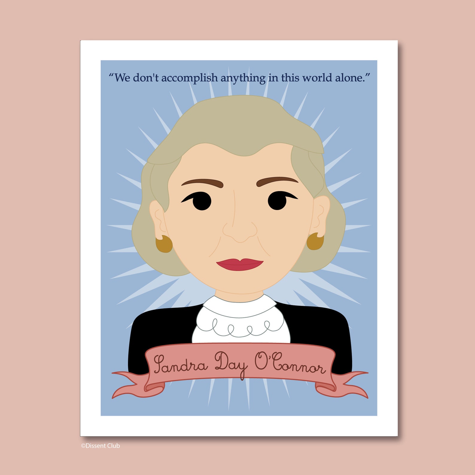 Sheroes Collection: Sandra Day O'connor 8x10 Art Print - Etsy