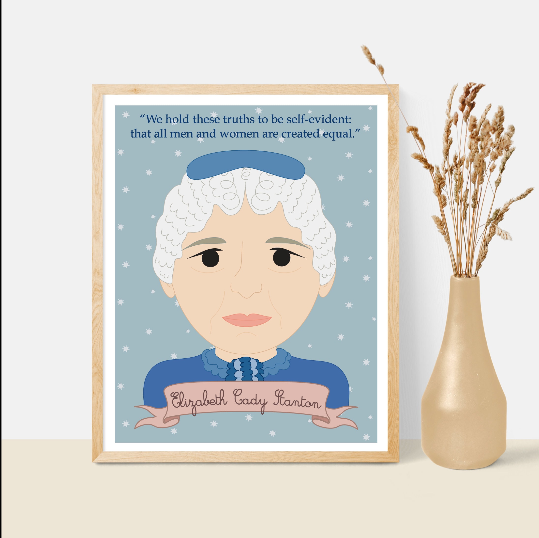 Elizabeth Cady Stanton Educational Background Clipart