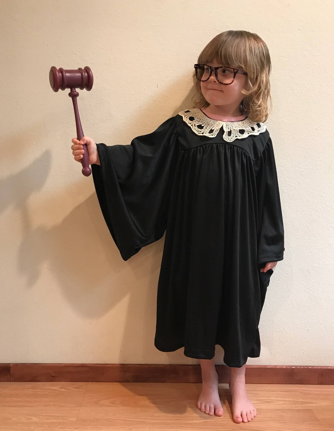 RBG Ruth Bader Ginsburg Kid's Supreme Court Justice Robe & | Etsy
