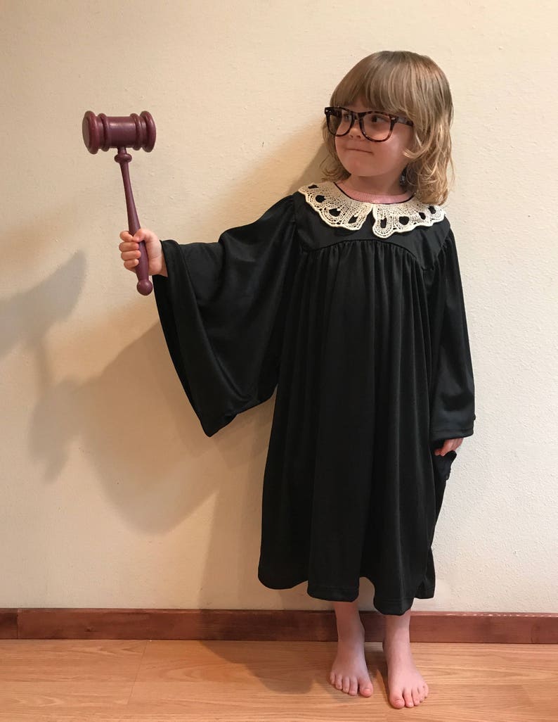 RBG Ruth Bader Ginsburg Kid s Supreme Court Justice Robe Etsy RBG Ruth Bader Ginsburg Kid s Supreme Court Justice Robe Etsy