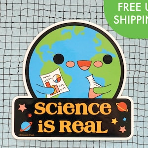 Free Shipping Science is Real, Believe Science, Science Matters ...