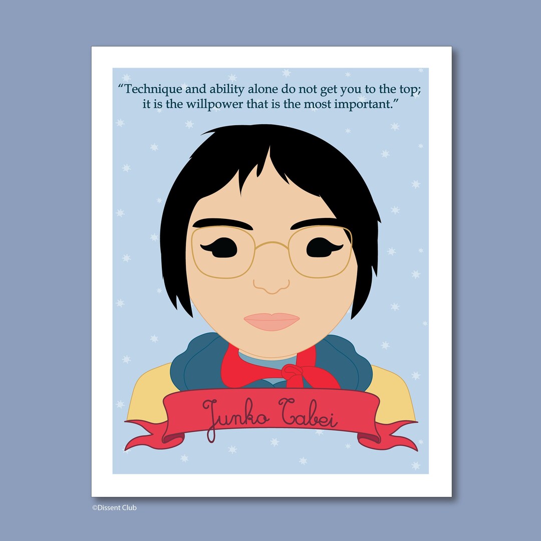 Sheroes Collection: Junko Tabei 8x10 Art Print, Famous Women in History ...