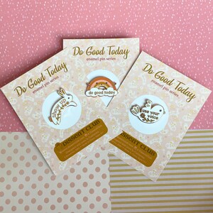 Sale Do Good Pin Collection, Allyship, Affirmation Enamel Pins 3 Pin ...