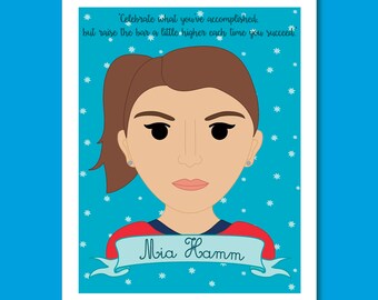 Mia Hamm - Etsy