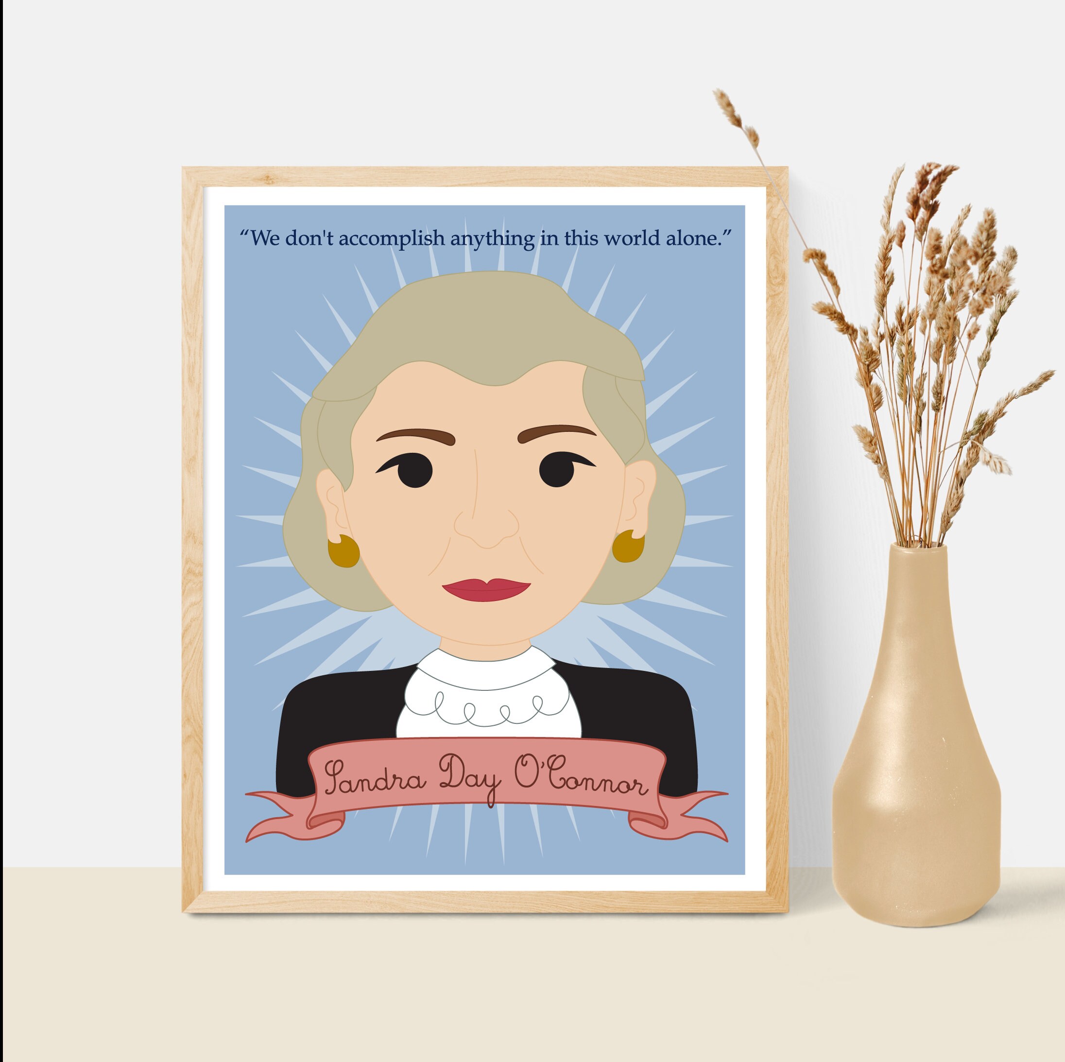 Sheroes Collection: Sandra Day O'Connor 8x10 Art Print | Etsy