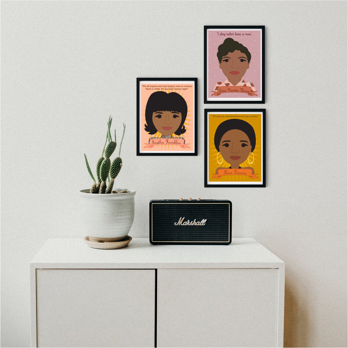 Sheroes & Heroes Custom Collection 6 Print Deal: Famous | Etsy