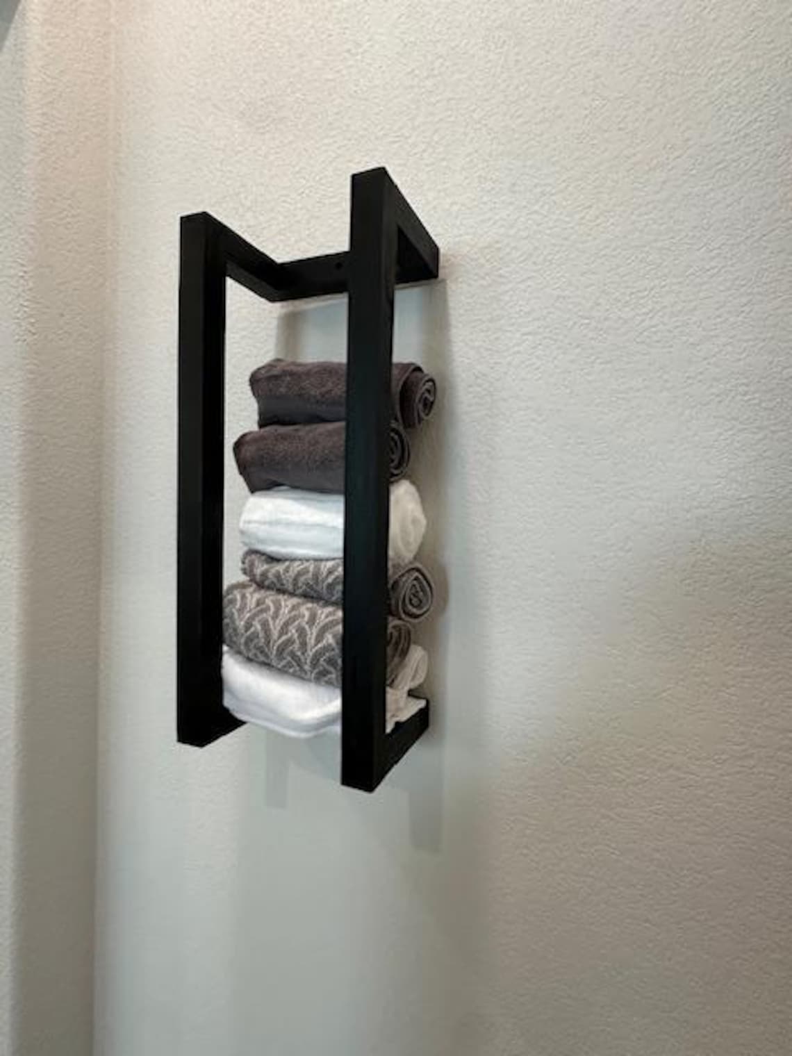 Floating Towel Rack - Etsy
