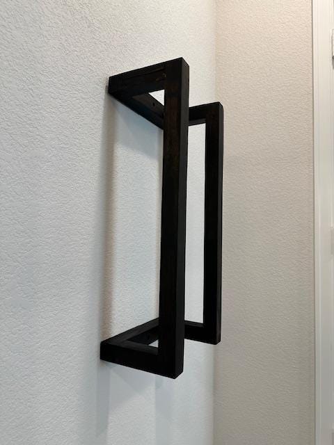 Floating Towel Rack - Etsy