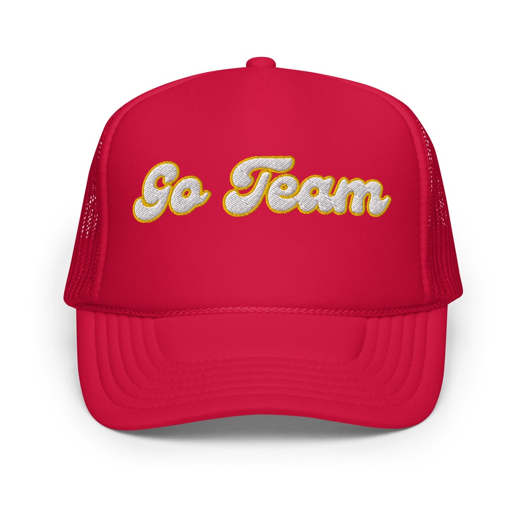 Football Go Team Foam Trucker Hat Kansas City, Washington, Arizona, San ...