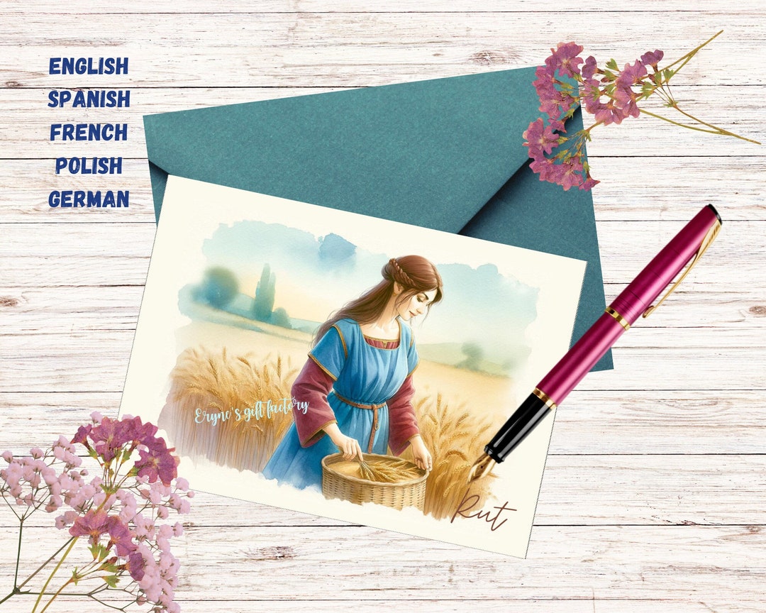 Jw Card Ruth Printable Card Encouragement Jw Items - Etsy