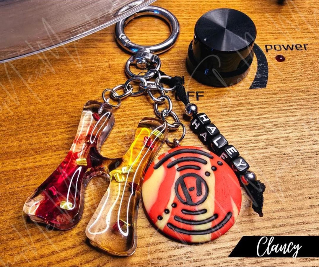 Twenty One Pilots Name Keychain or Bag Charms - Etsy