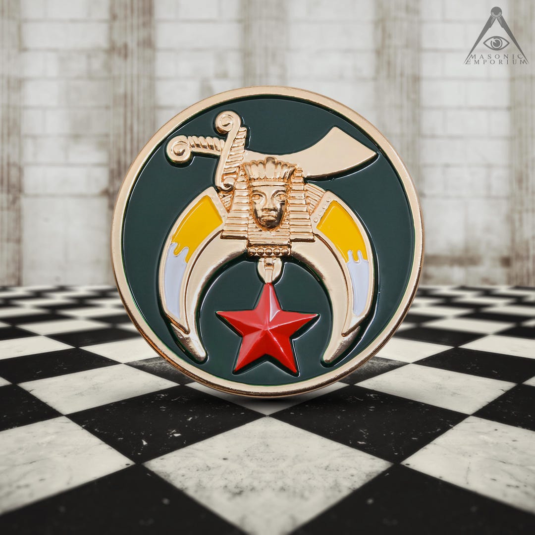 Green Shriner Auto Emblem - Etsy