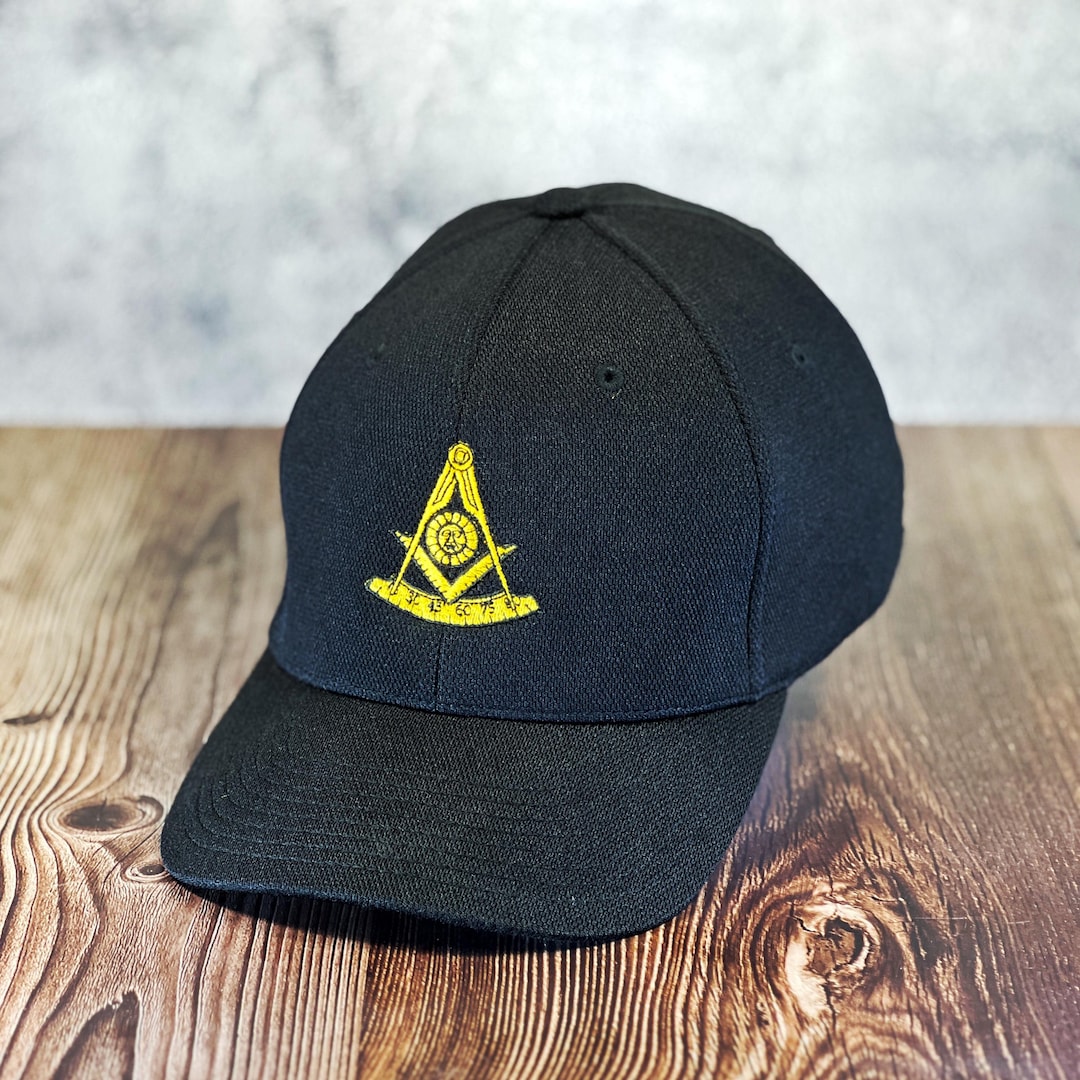 Masonic Past Master in Gold Flexfit Baseball Hat - Etsy